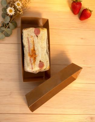 China 120*110*60mm Kraft Paper Case Film Coated for sale