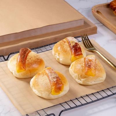 China 40 X 60cm Parchment Paper Sheet Steaming Wrapping Roasting Double Side for sale