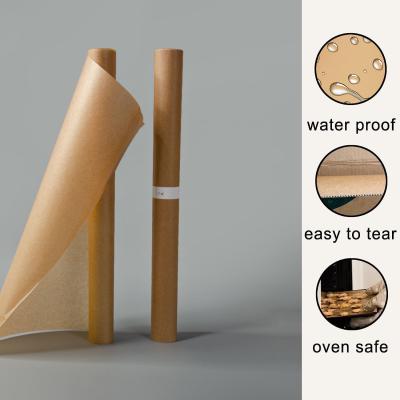 China 40gsm Anti Stick 30cmx5m Parchment Paper Roll Double Side Coating for sale