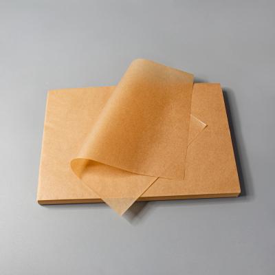 China Double Side 22cmx7m Brown Parchment Paper Roll With Heat Resistance Up To 220 Degrees for sale