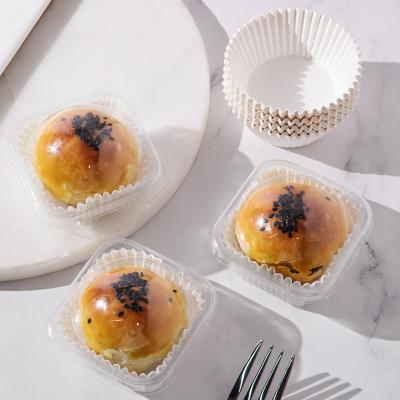 China 25*14mm  Greaseproof Cupcake Liners ( European Raw Paper ) With Heat Tolerance Up To 220°C for sale