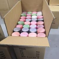 China 26*20mm  Greaseproof Cupcake Liners ( European Raw Paper ) With Heat Tolerance Up To 220°C for sale