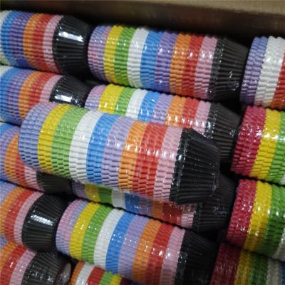 China 155*155mm  Greaseproof Cupcake Liners ( European Raw Paper ) With Heat Tolerance Up To 220°C for sale