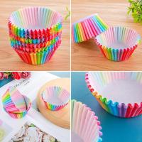 China 78*31mm  Greaseproof Cupcake Liners ( European Raw Paper ) With Heat Tolerance Up To 220°C for sale