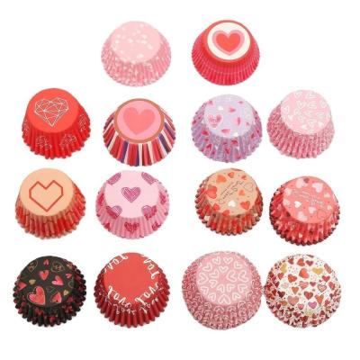 China 38*18mm  Greaseproof Cupcake Liners ( European Raw Paper ) With Heat Tolerance Up To 220°C for sale