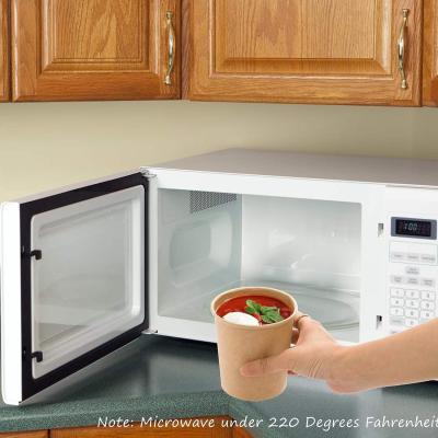 China 520CC Cold Disposable Hot Coffee Cups PE Coated 20pkg/Ctn for sale