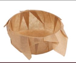 China 72x46mm Bulk Basque Cake Paper Holder Food Safe for sale