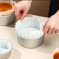 China 72x36mm Basque Cake Paper Holder For Bakeries And Cafes for sale