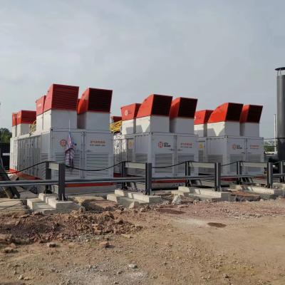 China Custom 250KW-16MW Natural Gas Generator Set with 31-36% Efficiency and Low Noise Enclosure for Industrial Power for sale