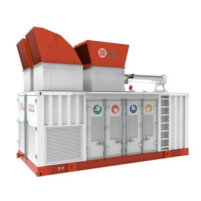 China Customized 500kVA 500KW Natural Gas Biogas Turbine Generator Set with 3.2 kW/Nm³ Efficiency and 230/400V Output for sale