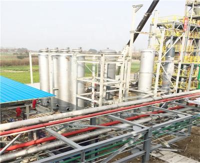 China Natural Gas Desulfurization Unit 121×10⁴ Nm³/day Capacity with 2.05-2.25 MPa Operating Pressure for sale