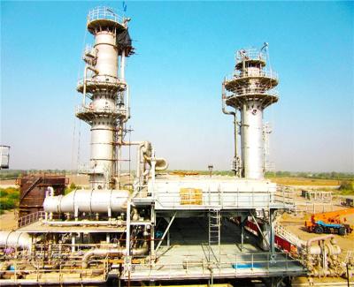China Natural Gas Desulfurization Equipment with 121×10⁴ Nm³/d Capacity and 2.05-2.25 MPa Operating Pressure for sale