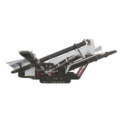 China Tight Structure Mobile Crushing Plant with 80-320T/H Capacity for On-Site Material Processing for sale