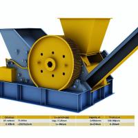 China High Capacity Jaw Crusher Machine 1-1000t/h AC Motor 75-275mm Discharge for sale