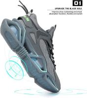 China Sakitama Stretch Breathable Mesh Upper Non Slip Casual Shoes Blade Tennis Shoes for sale