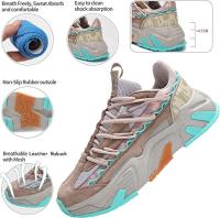 China 40% Mesh 60% Leather Nubuck Milazzo Fashion Retro Breathable Walking Shoes for sale