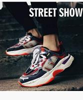 China Rubber Sole Leather Canvas Men Fashion Sneakers For Skateboarder for sale