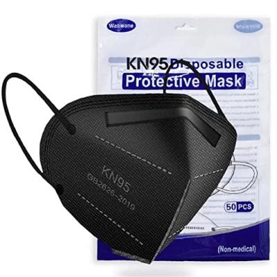 China 50PCS Hotodeal 5 ply KN95 Face Mask With Elastic Ear Loop for sale