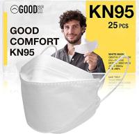 China Lamosi KN95 Face Mask Disposable Filter Efficiency 95% for sale