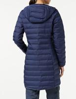 China Navy Blue Columbia Lake 22 Down Long Hooded Jacket Autumn Winter for sale