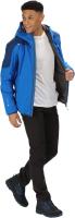 China ‎Oxford Prussian Elastic Lined Waterproof Hooded Walking Coat for sale