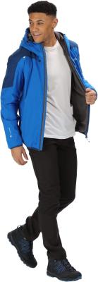 China ‎Oxford Prussian Elastic Lined Waterproof Hooded Walking Coat for sale