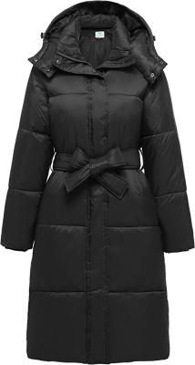 China Ggleaf 100% Polyester Light Womens Warm Long Down Coat Medium Large X Large for sale