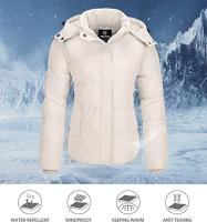 China 85% Duck Down 15% Poliester Womens Long Puffer Coat With Removable Hood for sale