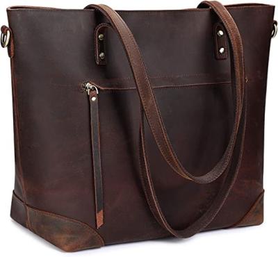 China S-Zone PU Vintage Leather Shoulder Purse Bag Includes Drawstring for sale