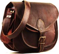 China 100% Genuine Leather Cross Body Bag Real Leather Handbags 13x4x10 Inches for sale