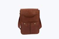 China Craft Cm Leather Unisex PostmanCrossbody Shoulder Real Leather Handbags OEM for sale