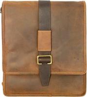 China Visconti 16159 Zoltan Medium Size Messenger Real Leather Handbags 3/4 Flap Over for sale