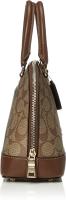 China Portable Khaki Coach PVC Leather Women Designer Handbags F27583 for sale