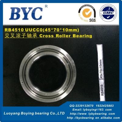 China RB4010 Crossed Roller Bearings (40x65x10mm) CNC machine tool bearings THK type  P2P4 grade for sale