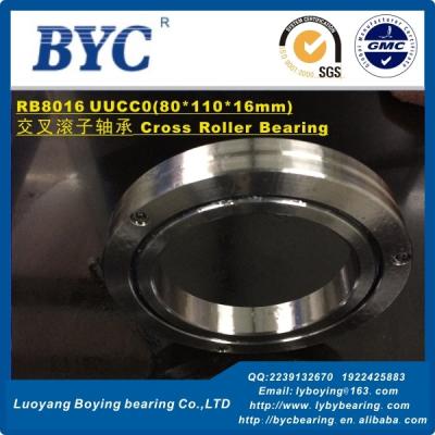 China RB9016 Crossed Roller Bearings (90x130x16mm) CNC machine tool bearings THK type P2P4 grad for sale