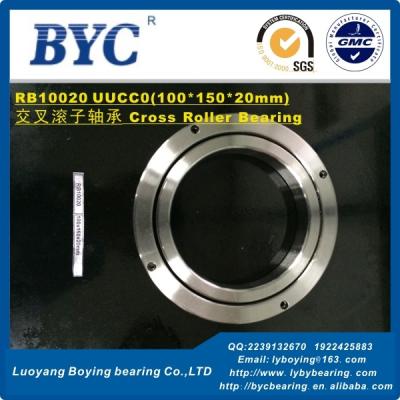 China RB10020 Crossed Roller Bearings (100x150x20mm) CNC machine tool bearings THK type  P2P4 for sale