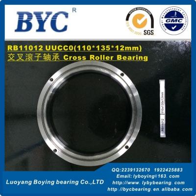 China RB11012 Crossed Roller Bearings (110x135x12mm) CNC machine tool bearings THK type P2P4 for sale