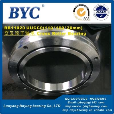 China RB11020 Crossed Roller Bearings (110x160x20mm) Precision Robotic Bearings for sale