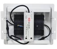 China Recessed  Gas Station Lighting Exterior Canopy Led Light Alumimum + PC for sale