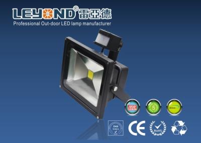 China Motion Sensor PIR Waterproof LED Flood Lights 30w , 50w Led Floodlights 3 Years Warranty  Bridgelux for sale