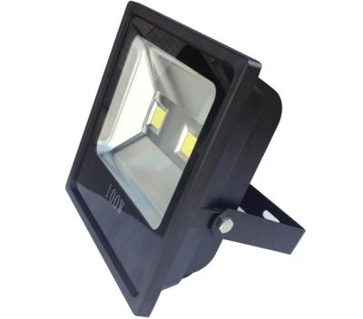 China COB Slim Line Die Casting Waterproof LED Flood Lights Pure White 100w High Power for sale