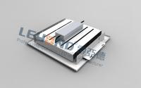 China IP65 2800k - 6500k Led Canopy Lights For Gas Station , 5 Years Warranty for sale