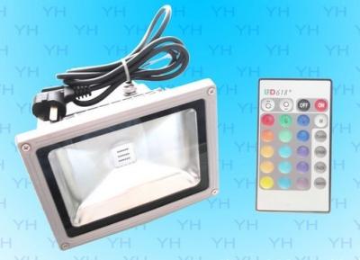 China Coloured RGB Led Flood Light Dia Casting Led Flood Lighting High Bright for sale