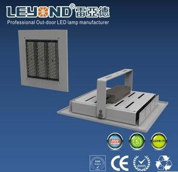 China 2800 ~ 6500K 120W IP65 Super Slim Led Canopy Lights For Gas Station for sale