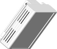 China Gas Station Canopy Lighting Built In Power Supply And Cable for sale