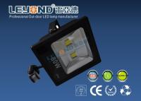China Aluminum Black High Power PIR Led Flood Light Outdoor With Sensor for sale