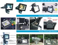 China AC100-240v 50/60hz PIR Led Flood Light 10w For Workshop / Garden hot selling 2018 for sale