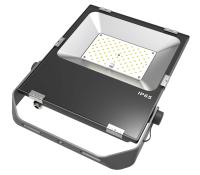 China Pure White Outdoor LED Flood Lights Fixtures With Black Shell for sale