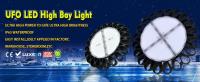 China High Power 200w UFO LED HighBay Light Waterproof IP66 110lm/w Replacement for sale