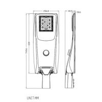 China 2021 New lithium battery 160lm/w 20w 30w 40w 50w  all in one solar led street light for sale